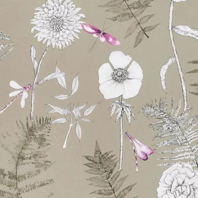 Designers Guild floral wallpaper Acanthus Wallpaper 5 colours